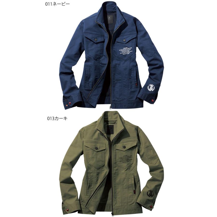 Jawin ジャウィン ストレッチジャンパー 53300 自重堂 作業服 作業着 秋冬 デニム 長袖 ブルゾン ストレッチ SS〜ELサイズ : ミチオショップYahoo!店 - 通販 ...
