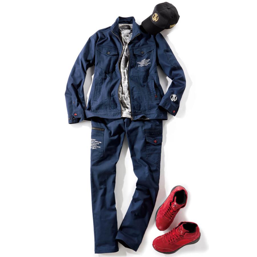 Jawin ジャウィン ストレッチノータックカーゴパンツ 53302 自重堂 作業服 作業着 秋冬 L59〜88cm : ミチオショップYahoo!店 - 通販 - Yahoo!ショッピング