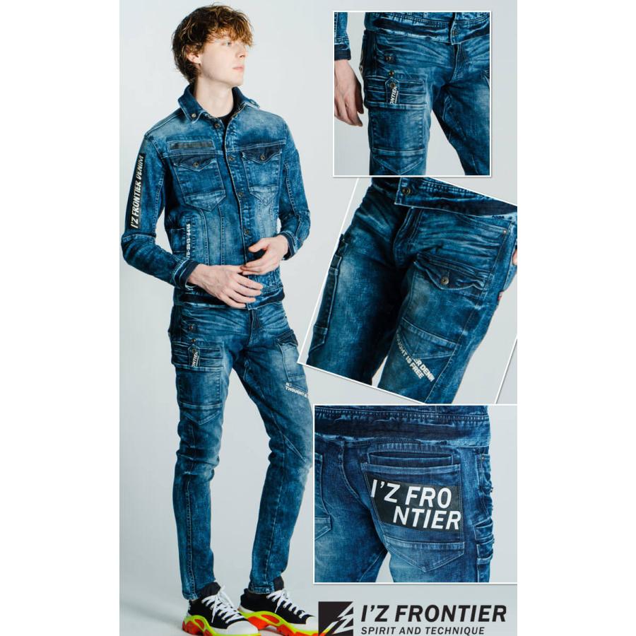 I'Z FRONTIER アイズフロンティア ストレッチ3Dデニムカーゴパンツ 7352 ハイパワー 通年作業服 : ミチオショップYahoo!店 - 通販 - Yahoo!ショッピング
