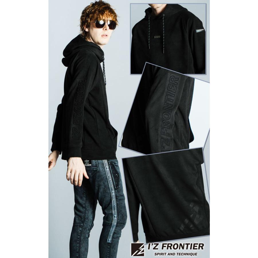 I'Z FRONTIER アイズフロンティア IZ ストレッチニットスウェードパーカー 8976 秋冬 [即日発送] : ミチオショップYahoo!店 - 通販 - Yahoo!ショッピング