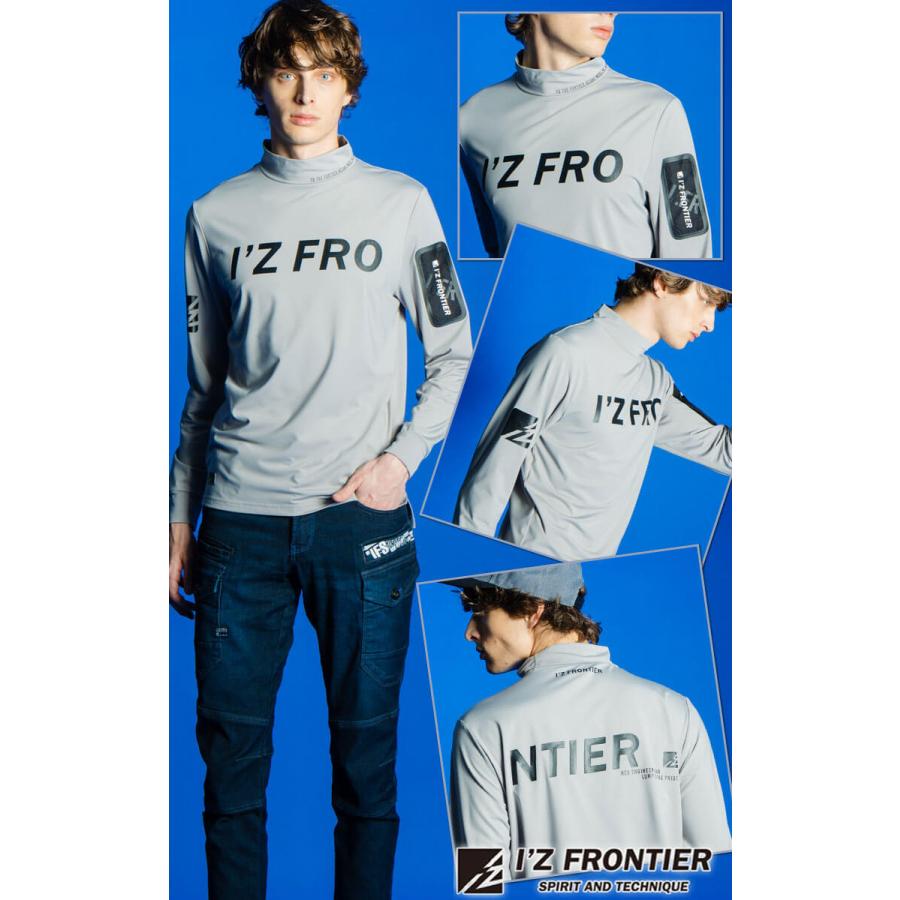 I'Z FRONTIER アイズフロンティア IZ 裏起毛ストレッチ長袖モックネックシャツ 9101 秋冬 : ミチオショップYahoo!店 - 通販 - Yahoo!ショッピング