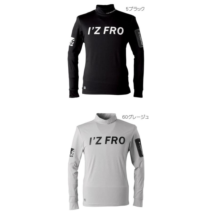 I'Z FRONTIER アイズフロンティア IZ 裏起毛ストレッチ長袖モックネックシャツ 9101 秋冬 : ミチオショップYahoo!店 - 通販 - Yahoo!ショッピング