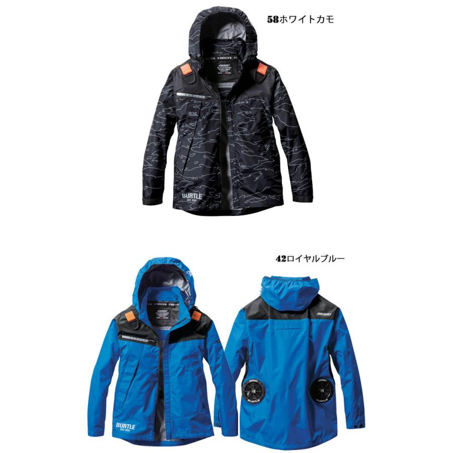 BURTLE（バートル） [旧型 アウトレット価格] フルハーネス対応 エアークラフトフ―ディ長袖ジャケット(ファンなし) AC1191 AIRCRAFT[即日発送] : ミチオショップ ...