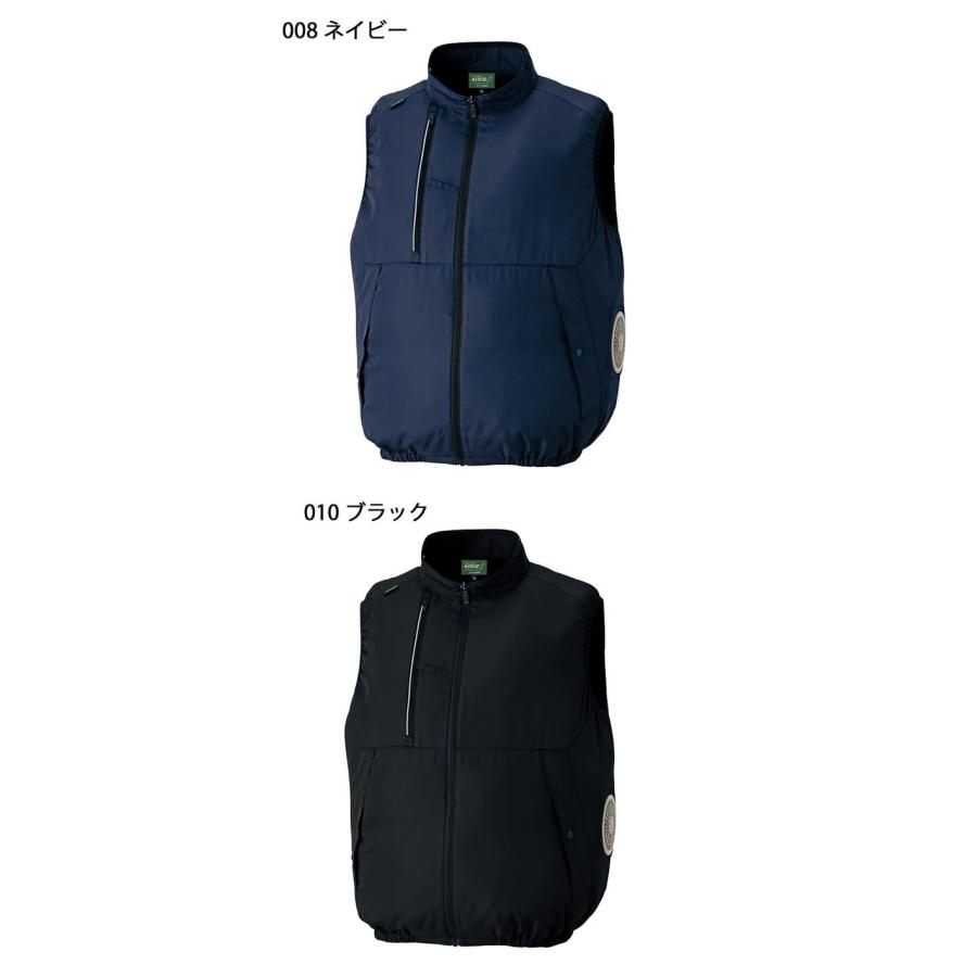 AZITO 空調服 アジト ベスト(ファンなし) AZ-50296 サイズ3L・4L・5L・6L アイトス AITOZ : ミチオショップYahoo!店 - 通販 - Yahoo!ショッピング