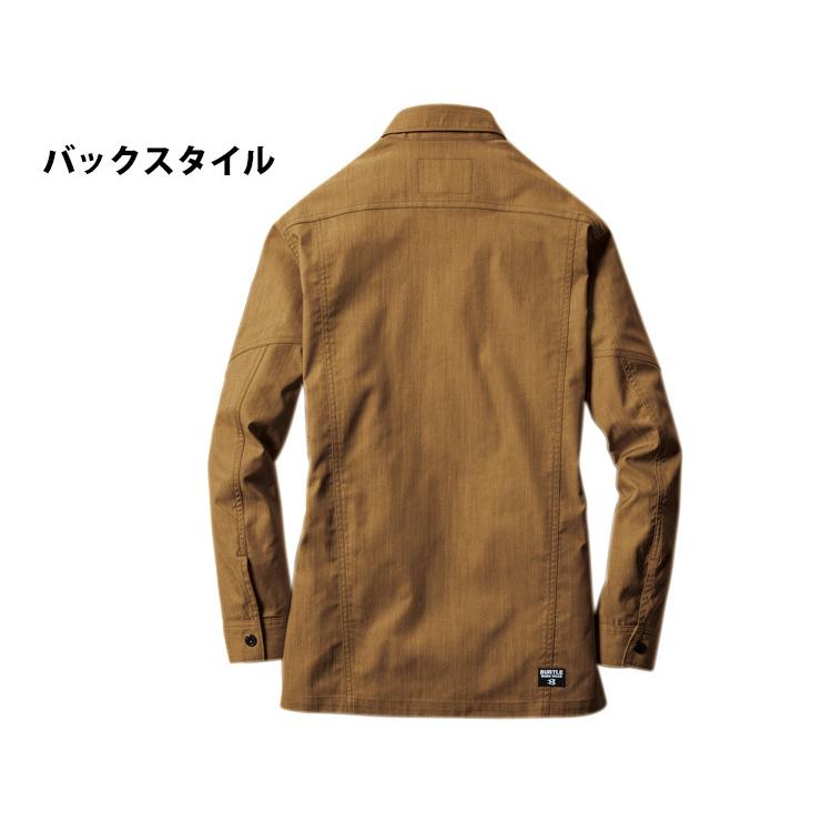 BURTLE（バートル） 作業服 長袖シャツ ユニセックス 1815 デニム 春夏 3L〜5L : ミチオショップYahoo!店 - 通販 - Yahoo!ショッピング