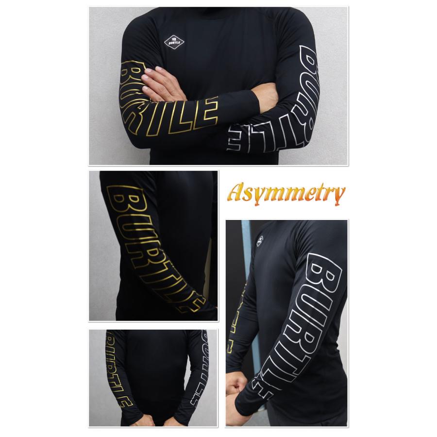 BURTLE（バートル） 数量限定 春夏 長袖インナー 4070 コンプレッションインナー アシンメトリーデザイン(金＆銀)[即日発送] : ミチオショップYahoo!店 - 通販 ...