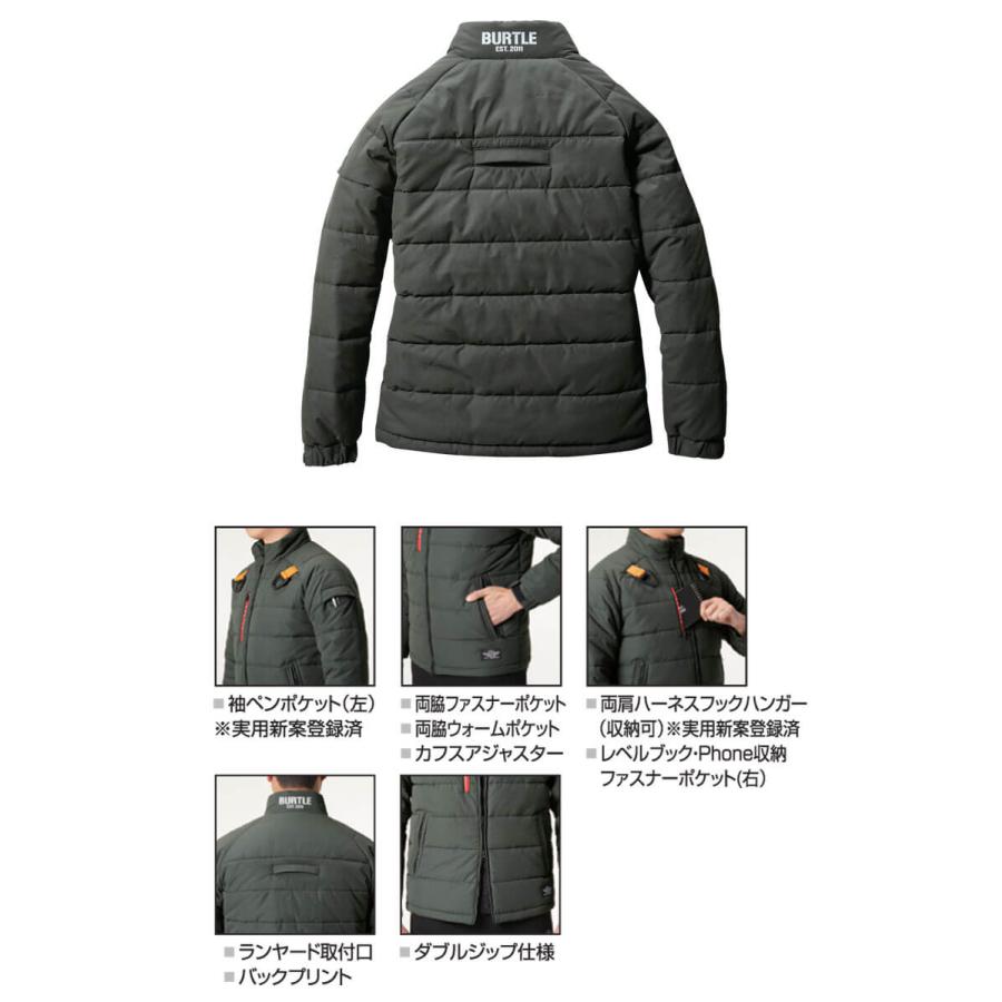 BURTLE 防寒着 バートル サーモクラフト 防寒ジャケット(単品) 5040 THERMOCRAFT サイズ3XL [即日発送] : ミチオショップYahoo!店 - 通販 - Yahoo ...