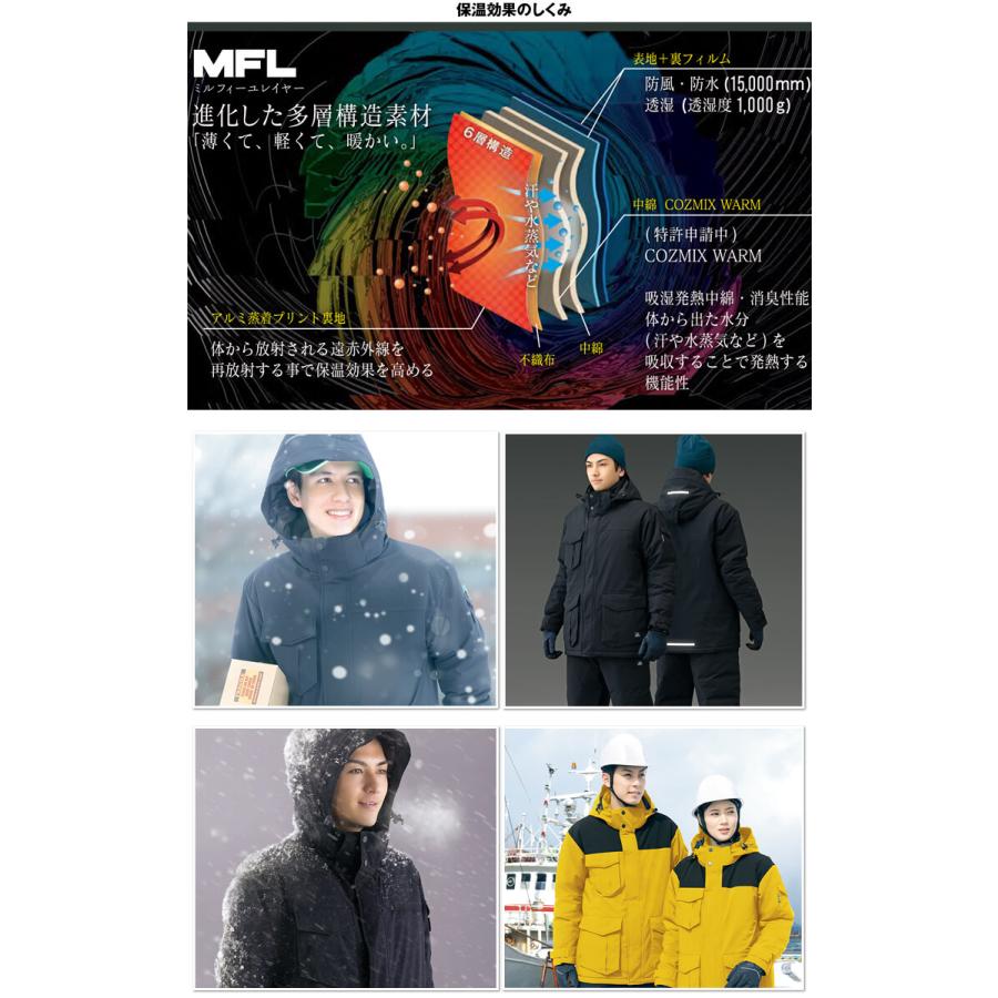 AITOZ アイトス 防寒コート HUMA3D ストレッチ防寒作業着 AZ-8575 軽量 ストレッチ 撥水 防風 サイズ3L・4L・5L :306az8575b:ミチオショップYahoo!店 ...