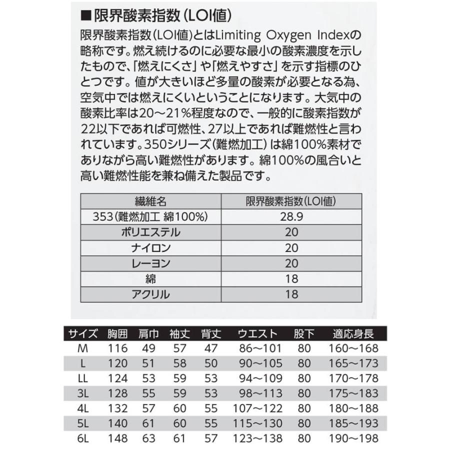 Asahicho 作業服 アサヒチョウ 難燃ツナギ 353 難燃防護服 M〜3Lサイズ 通年 : ミチオショップYahoo!店 - 通販 - Yahoo!ショッピング