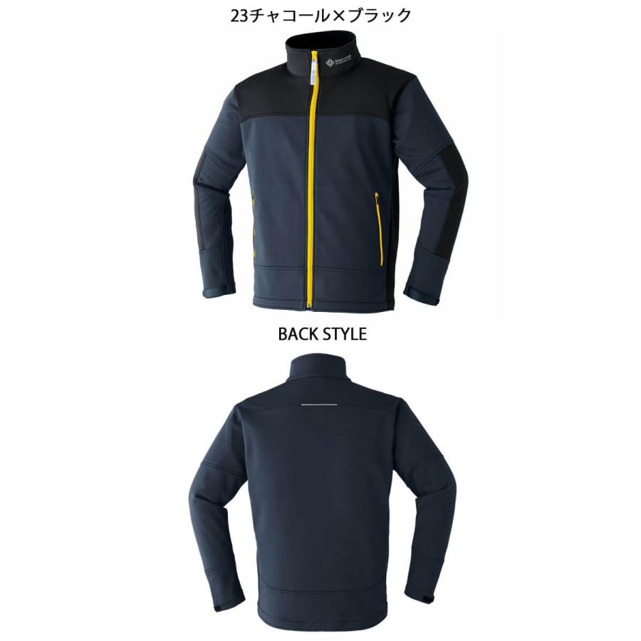 Asahicho 防寒服 ウィンドストッパーソフトシェルジャケット 51038 作業服 作業着 GORE-TEX 防風 撥水 S〜LLサイズ : ミチオショップYahoo!店 - 通販 ...