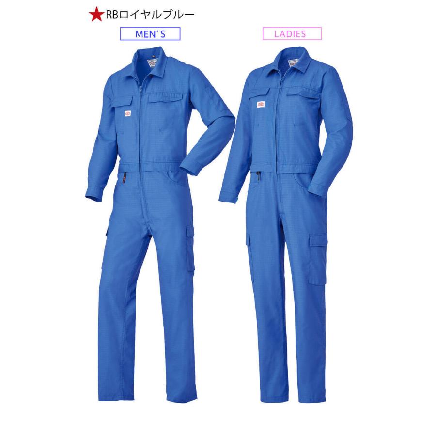 山田辰 ツナギ 作業服 AUTO-BI オートバイ 腰割れ式長袖つなぎ服 1