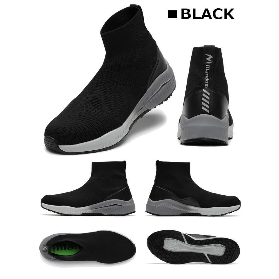 MARUGO（丸五） 安全靴 作業靴 MANDOM マンダムニットSOC #203 ミドルカットタイプ プロスニーカー : ミチオショップYahoo!店 - 通販 - Yahoo!ショッピング