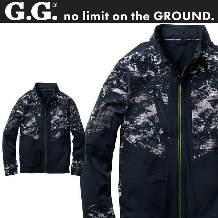 SOWA 作業服 ジーグラウンド G.GROUND 長袖ブルゾン 0328-10 桑和 春夏 S〜LLサイズ : ミチオショップYahoo!店 - 通販 - Yahoo!ショッピング