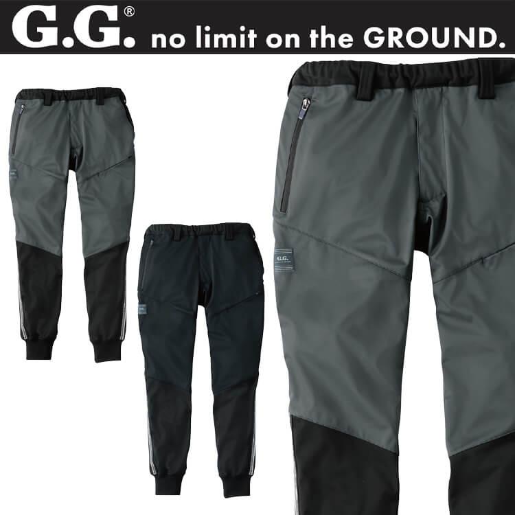 SOWA G.GROUND ジーグラウンド 防風ストレッチジョガーパンツ 7474-07 桑和 秋冬 3L・4Lサイズ : ミチオショップYahoo!店 - 通販 - Yahoo!ショッピング