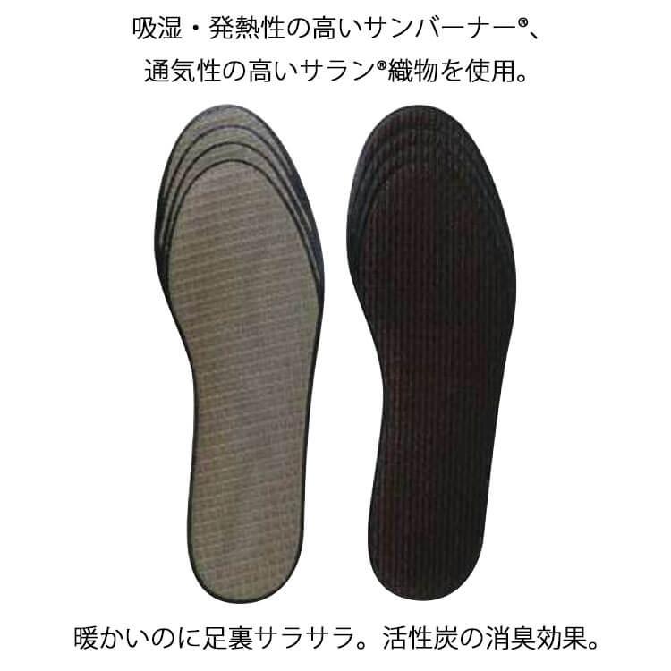 中敷 吸熱発熱クッションサランインソール M088-8613 福徳産業 日本製 消臭 : ミチオショップYahoo!店 - 通販 - Yahoo!ショッピング