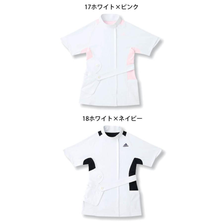 制服 医療 白衣 レディスジャケット SMS007 KAZEN カゼン adidas アディダス ユニフォーム : ミチオショップYahoo!店 - 通販 - Yahoo!ショッピング