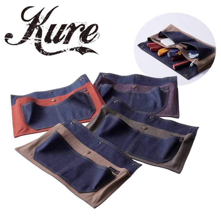 着脱式 デニムエプロン 1850-1 エプロンサロペット1850専用 クレヒフク KURE 日本製 作業服 作業着 CATavenirシリーズ : 361kr1850-1 : ミチオショップ ...