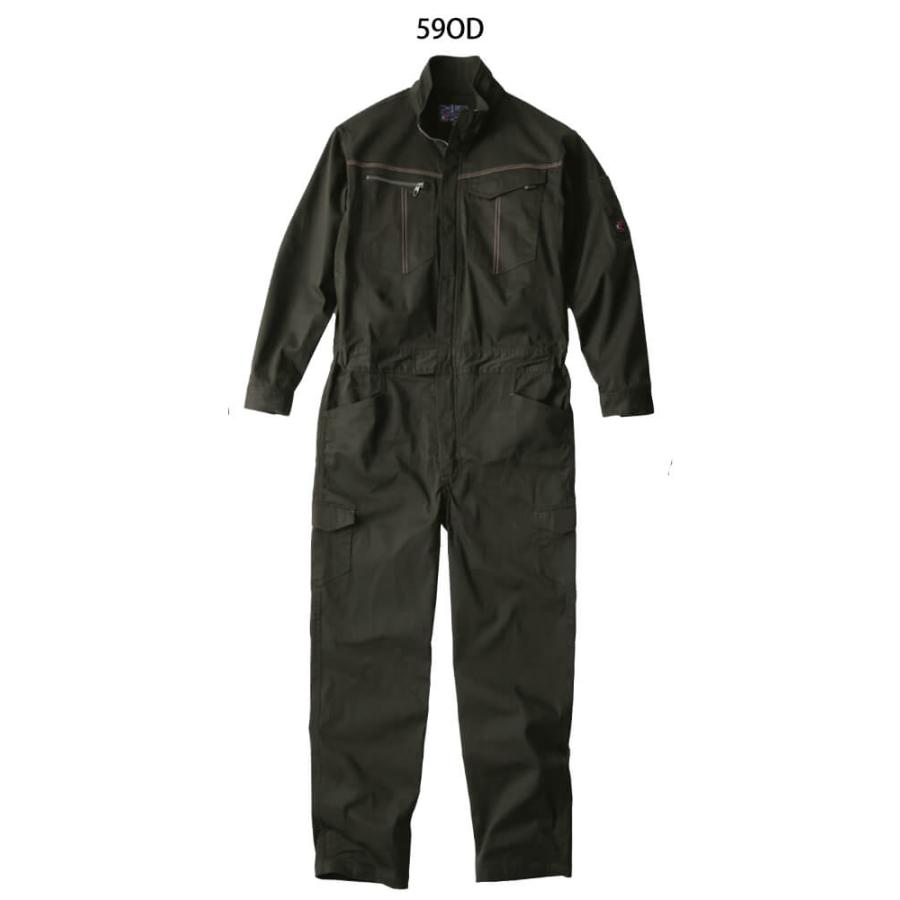 クレヒフク KURE ストレッチツナギ K520 作業服 作業着 ストレッチ 通年 4L・5Lサイズ クレヒフク KURE ストレッチツナギ K520 作業服 作業着 ストレッチ