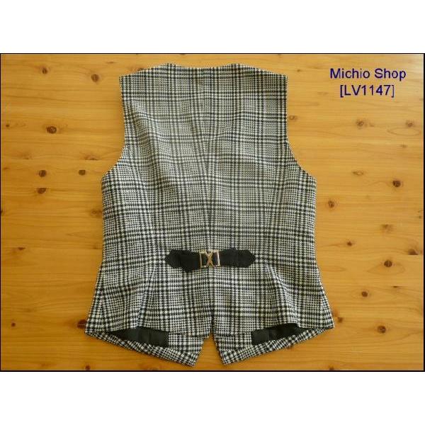 事務服 制服 BONMAX(ボンマックス)ベスト  LV1147 ボンマックス（BONMAX） オフィス 事務服 制服 ベスト LV1147 : ミチオ