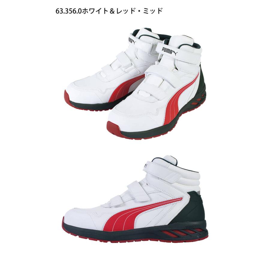 PUMA（プーマ） 安全靴 ライダー2.0・ミッド 63356 作業靴 ユニ