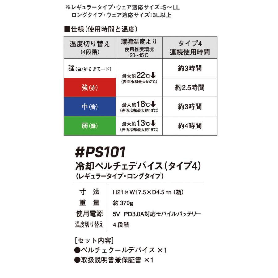 I'Z FRONTIER アイズフロンティア ベスト＋ペルチェデバイスセット 106+PS101 冷却ウェア 熱中症対策 [即日発送 ...