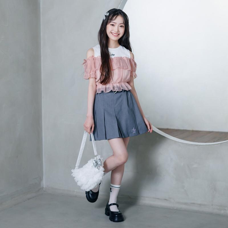 algy 子供服 アルジー シアードッキング トップス Tシャツ キッズ 女の子 ジュニア 通学 半袖 2025夏 : ミッキーキッズ - 通販 - Yahoo!ショッピング