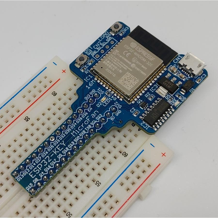 ESP32-KEY-R2 (ESP32-WROOM-32E, 16M 開発ボード) USBインターフェース付き 技適取得済 : マイクロファン Yahoo!ショップ - 通販 - Yahoo ...
