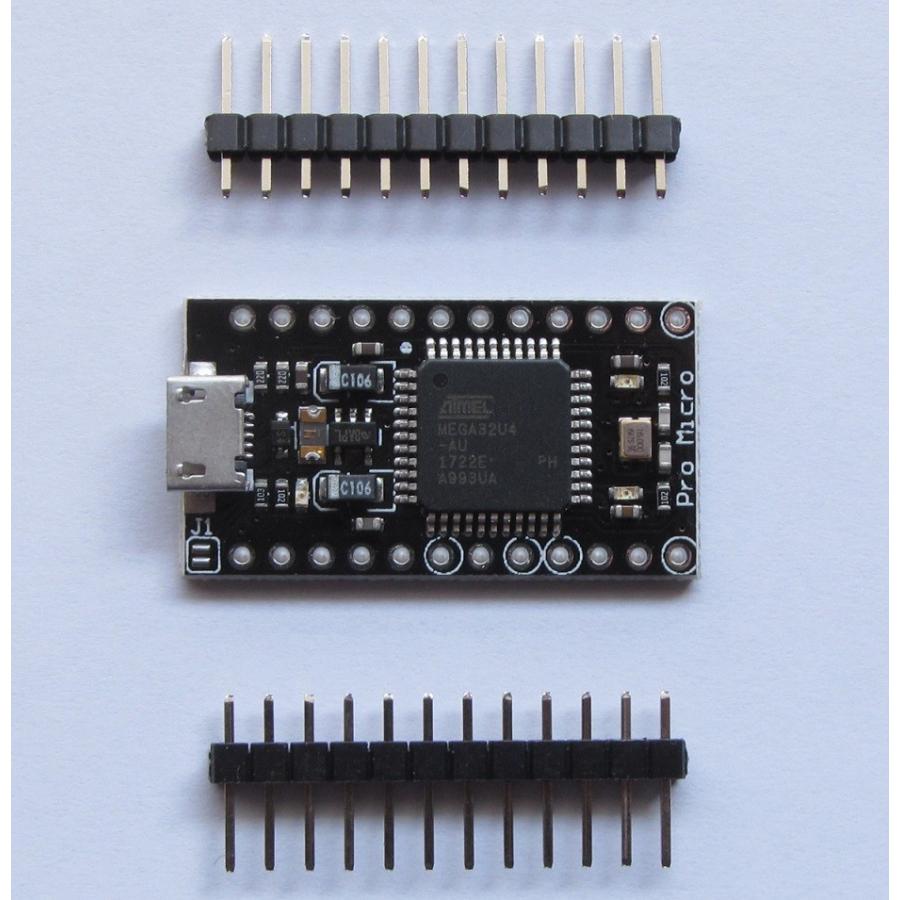 Pro Micro(TQFP)/Arduino Leonardo 準拠ボード : マイクロファン Yahoo!ショップ - 通販 ...