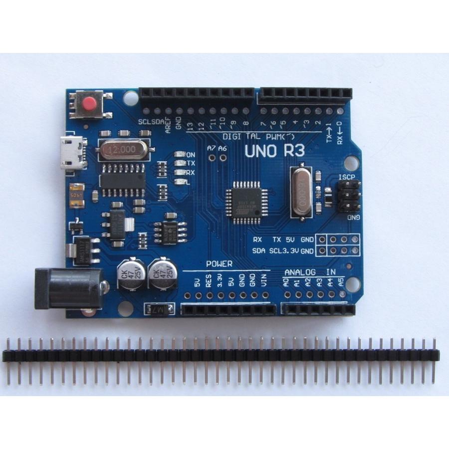 UNO R3 Arduino互換機(CH340G使用-microUSB) : マイクロファン Yahoo!ショップ - 通販 - Yahoo!ショッピング
