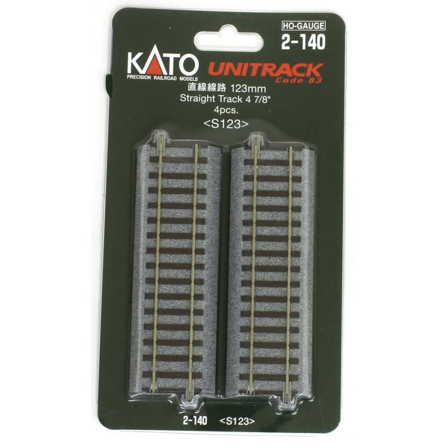 カトー 直線線路123mm 【KATO・HO・2-140】 : ミッドナイン - 通販 - Yahoo!ショッピング