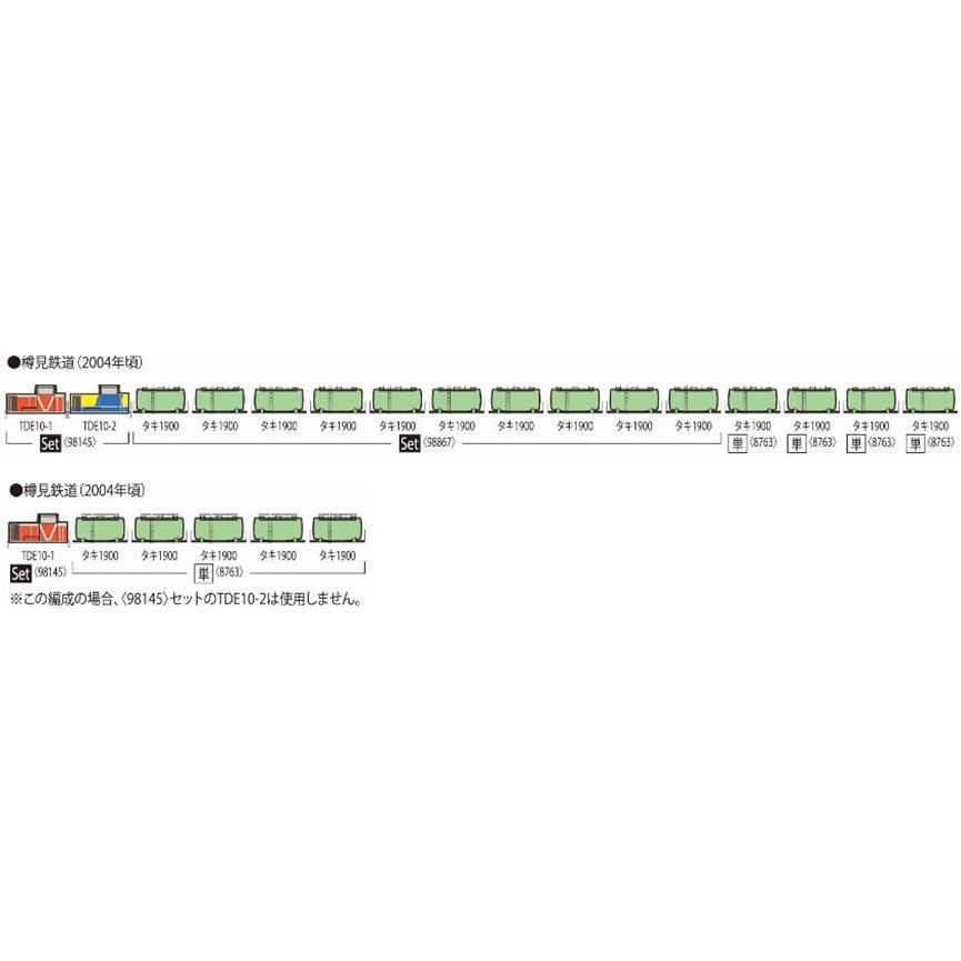 トミックス 樽見鉄道 TDE10形ディーゼル機関車（1 2号機）セット（2両） 【TOMIX・98145】 : ミッドナイン - 通販 ...