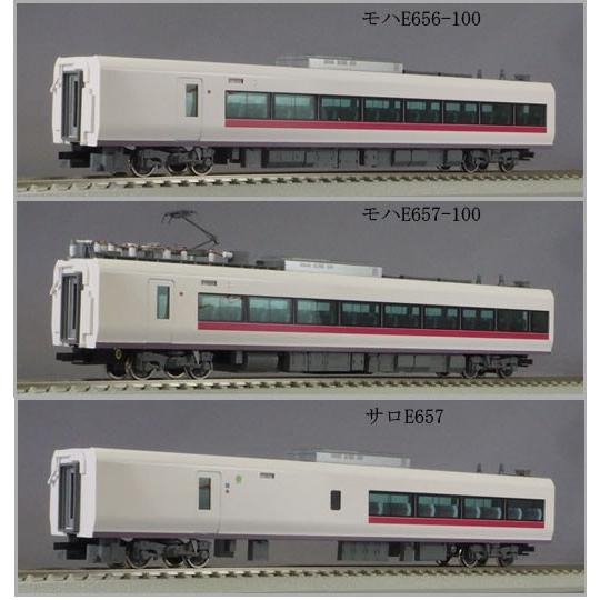 JR東日本E657系「ひたち」基本4輌Aセット 【エンドウ・ES308】 : es308 : ミッドナイン - 通販 - Yahoo!ショッピング