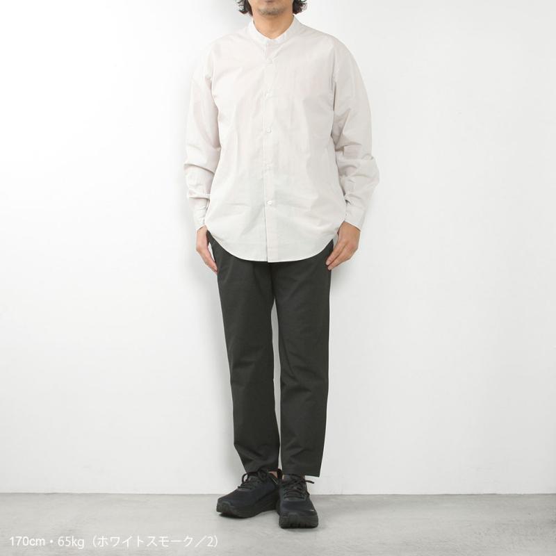 LAMOND.（ラモンド） LAMOND SOFT COTTON BAND COLLAR SHIRTS LM-S-094
