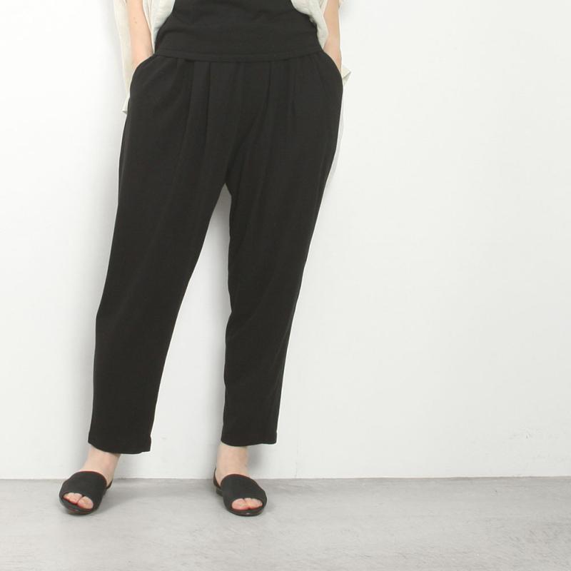 evam eva エヴァムエヴァ cut&sew tuck pants E251C238 : MIDLAND SHIP - 通販 ...