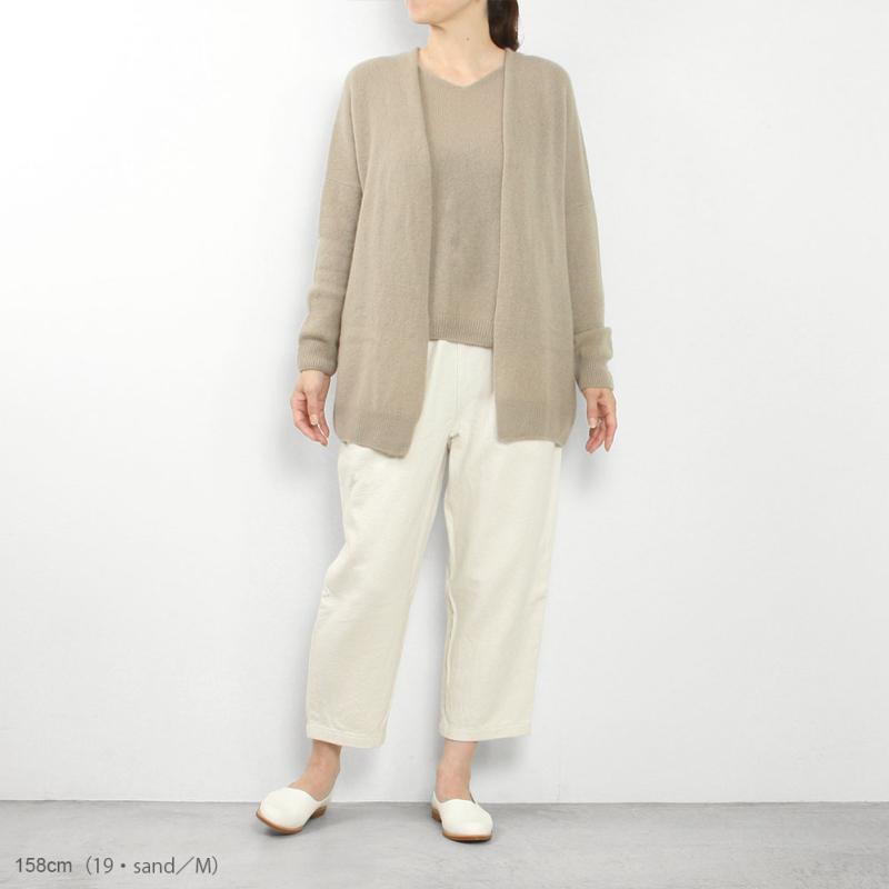evam eva（エヴァムエヴァ） cashmere pullover E253K044 : MIDLAND