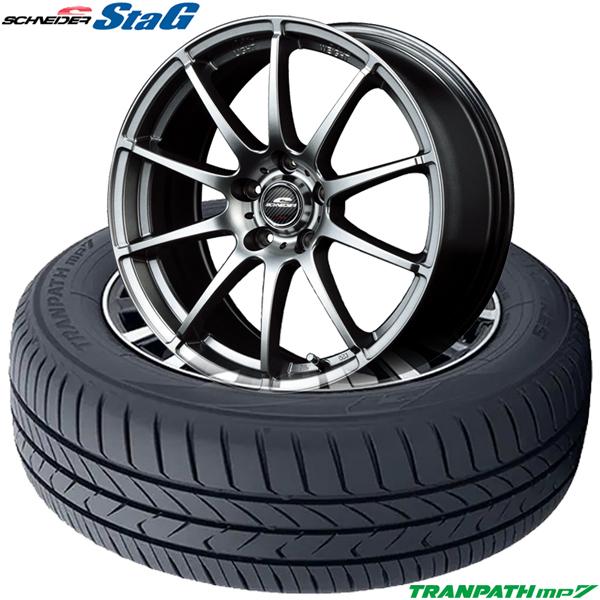 トーヨーTRANPATH mp7〈215/50R17 95V XL〉＆ SCHNEIDER StaG｜タイヤホイール4本セット : mp7-stag-2155017 : 緑タイヤ ヤフー店 ...