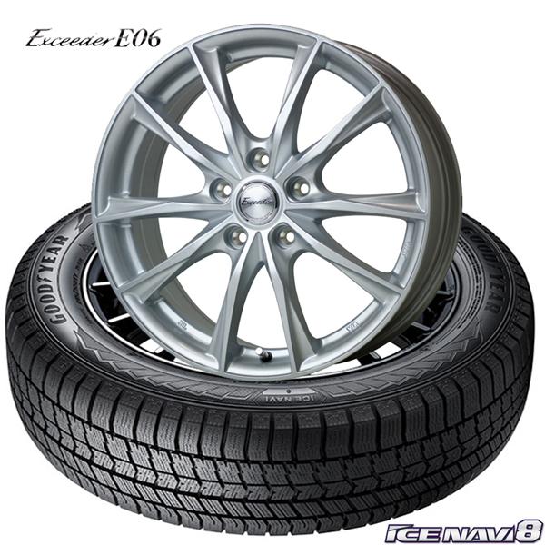 グッドイヤー（GOODYEAR） グッドイヤーICE NAVI 8 & Exceeder E06｜225/55R19 99Q｜スタッドレス ...