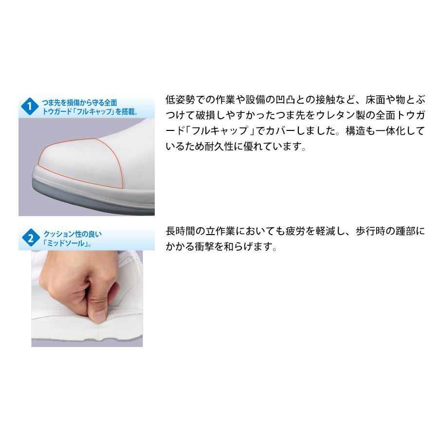 ミドリ安全 静電安全靴 MSCR1200(旧SCR) フルキャップファスナーレス