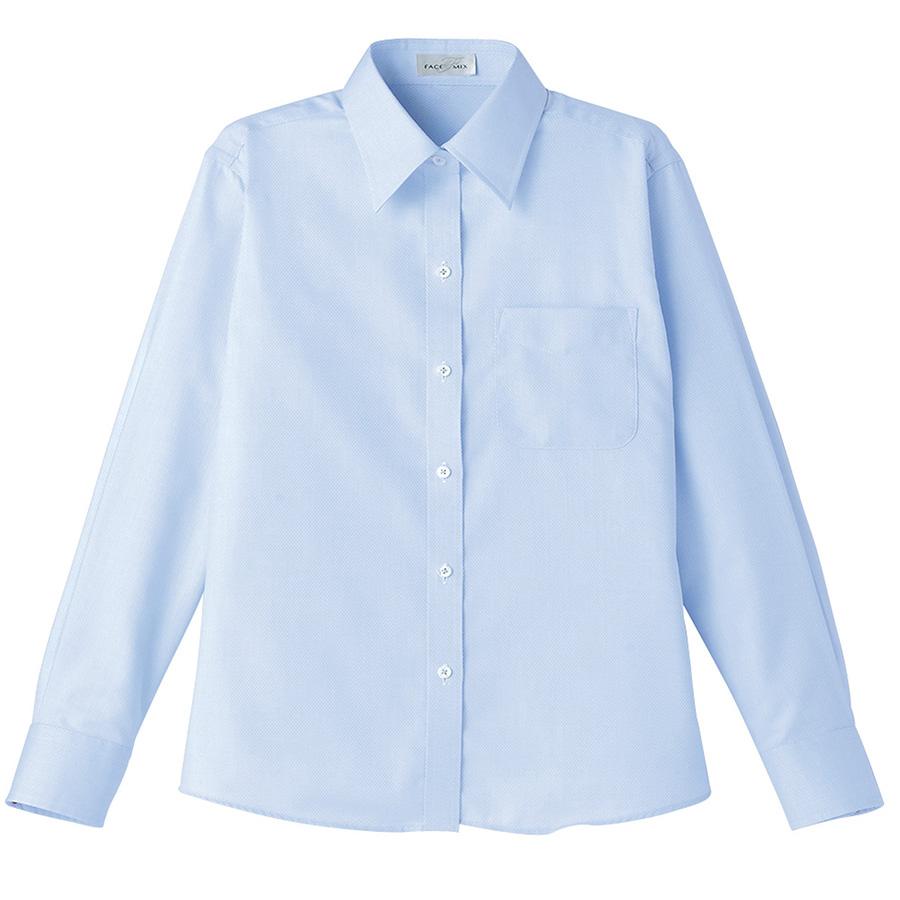 ボンマックス（ユニフォーム） ボンマックス BONMAX 事務服 レディス 長袖ブラウス FB4012L-7 ブルー 5〜17号 : ミドリ安全.com Yahoo!ショッピング店 - 通販 ...