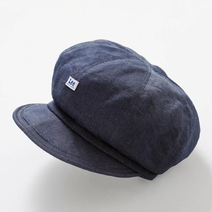 ボンマックス BONMAX/リー Lee 作業帽 キャスケット LCA99001シリーズ インディゴネイビー ホワイト×ブルー フリー ...