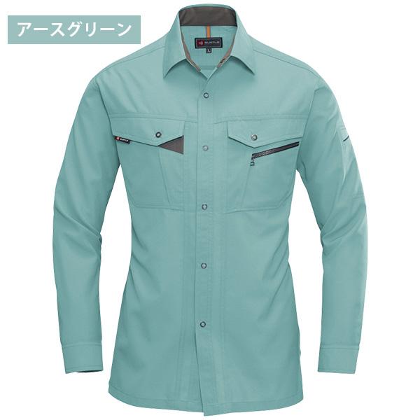 BURTLE バートル 作業服 春夏 長袖シャツ 7063シリーズ 5カラー S〜3L : ミドリ安全.com Yahoo!ショッピング店 - 通販 - Yahoo!ショッピング