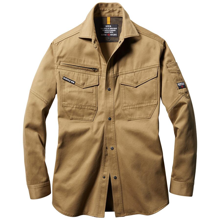BURTLE バートル 作業服 秋冬 長袖シャツ 8105シリーズ 3カラー 4L : ミドリ安全.com Yahoo!ショッピング店 - 通販 - Yahoo!ショッピング