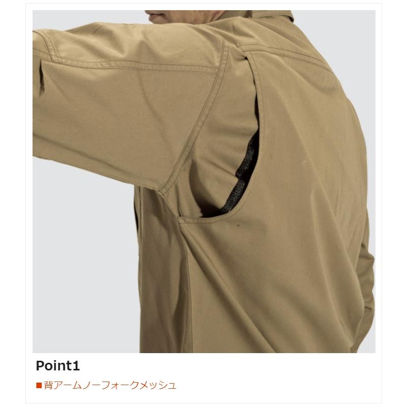 バートル BURTLE 作業服 春夏 長袖シャツ 8093シリーズ 4カラー 4L :333592l:ミドリ安全.com Yahoo!ショッピング店 - 通販 - Yahoo!ショッピング