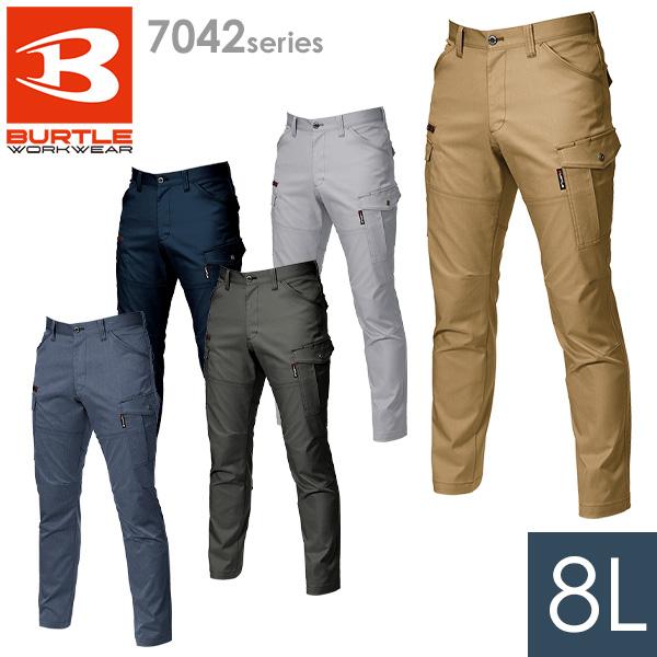 BURTLE バートル 作業服 春夏 カーゴパンツ ユニセックス 7042シリーズ 5カラー 8L : ミドリ安全.com Yahoo!ショッピング店 - 通販 - Yahoo!ショッピング