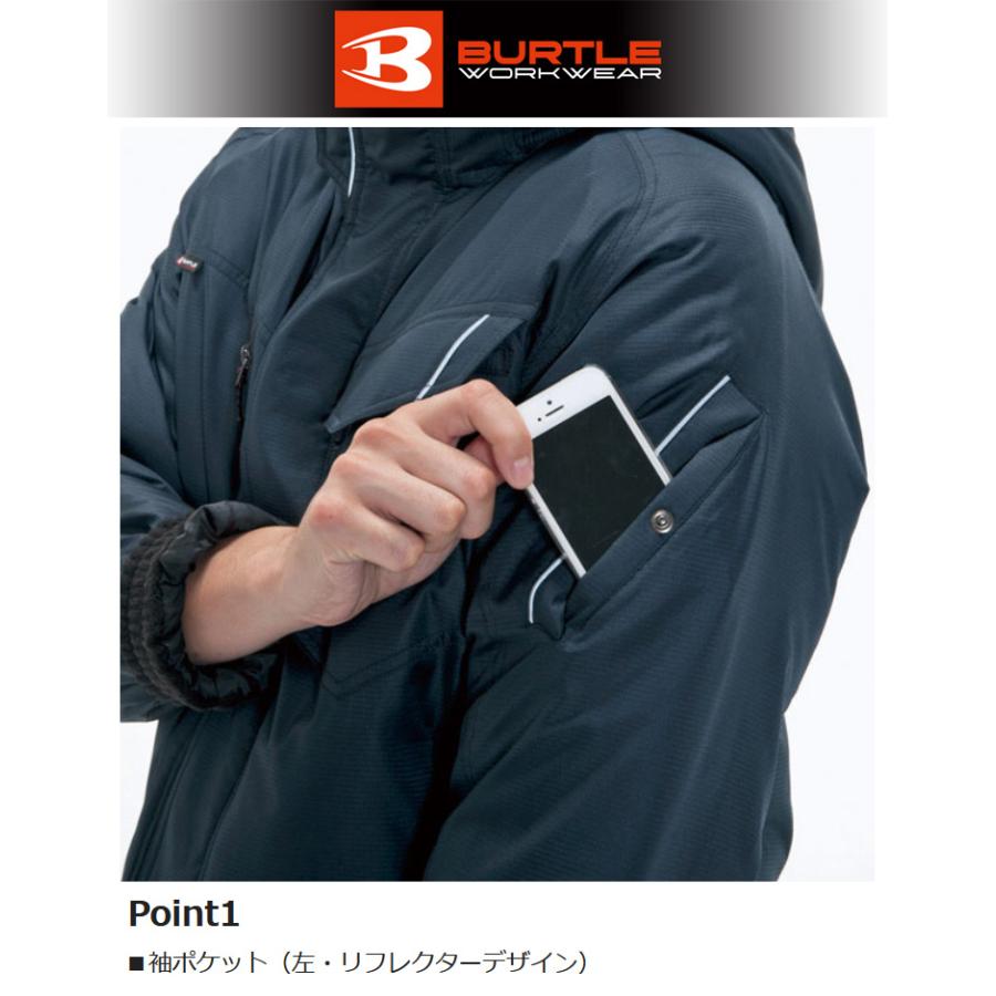 BURTLE バートル 作業服 防寒ブルゾン 大型フード付 7210シリーズ 4カラー SS〜3L : ミドリ安全.com Yahoo!ショッピング店 - 通販 - Yahoo!ショッピング