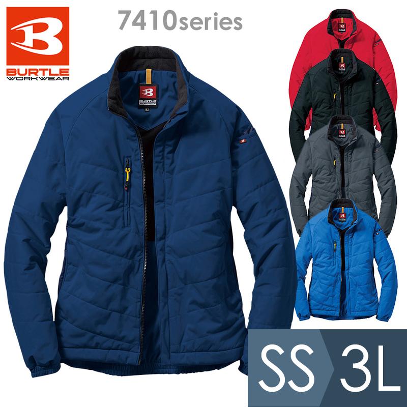 BURTLE バートル 作業服 防風ストレッチ 軽防寒ブルゾン 7410シリーズ 5カラー SS〜3L : ミドリ安全.com Yahoo!ショッピング店 - 通販 - Yahoo!ショッピング