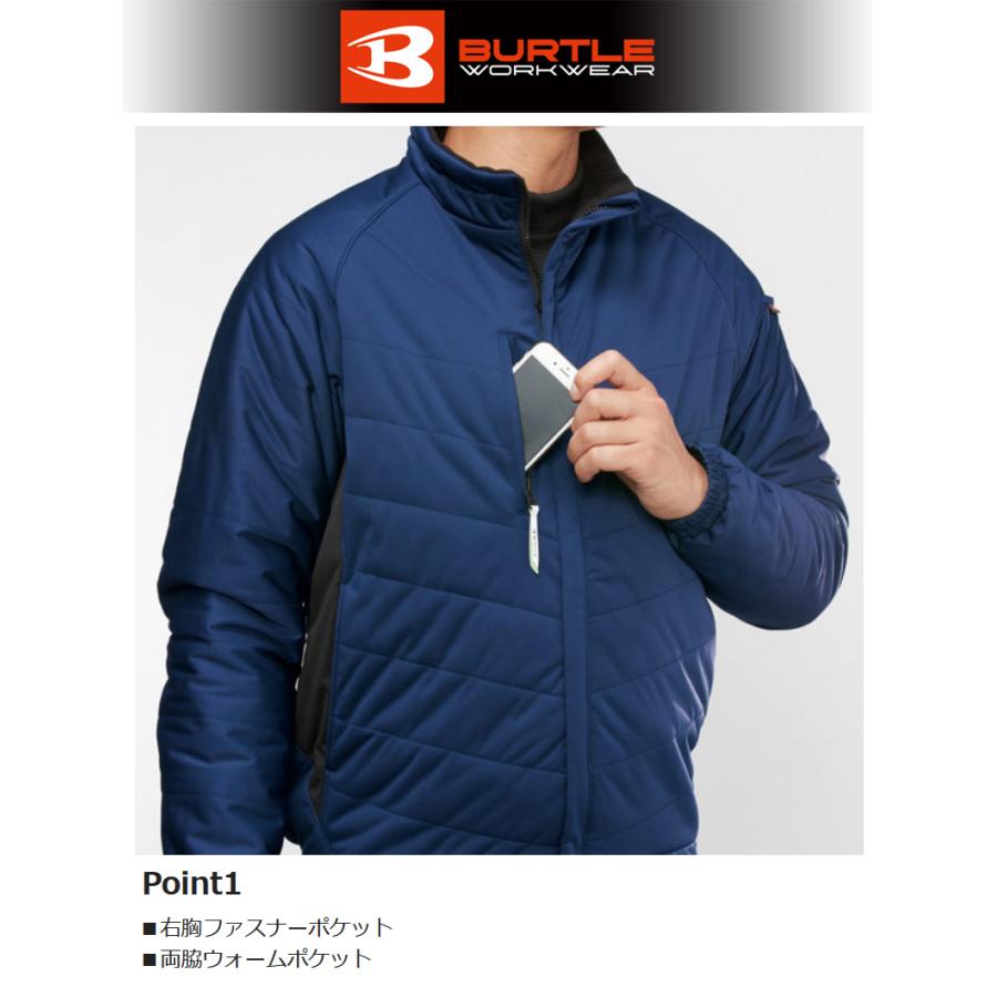BURTLE バートル 作業服 防風ストレッチ 軽防寒ブルゾン 7410シリーズ 5カラー 4L : ミドリ安全.com Yahoo!ショッピング店 - 通販 - Yahoo!ショッピング