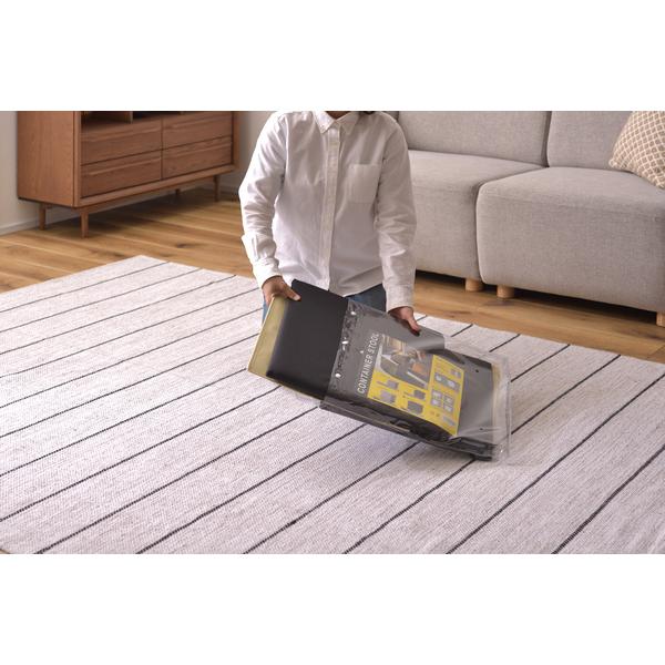 東谷 コンテナスツール L LFS-678 軽量 玄関用 収納 椅子 コンパクト チェア サブスツール 正方形 背もたれなし おしゃれ 四角 完成品 安い : ミイズ セレクトショップ ...