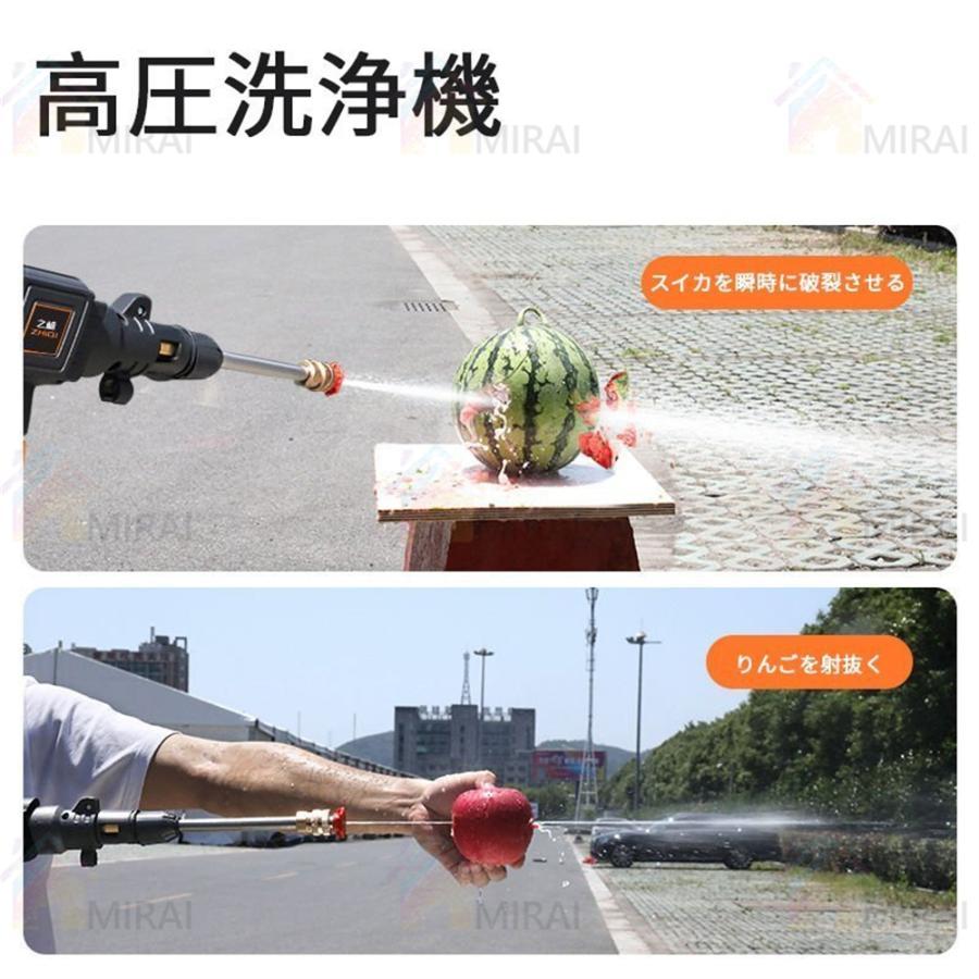 高圧洗浄機 コードレス 充電式 吐出圧力3.0MPa 洗車機 強力噴射 マキタ 18vバッテリー適用 コンパクト 掃除機 軽量 業務用 ポータブル大掃除 家庭用 女性 :oqcsq06-1 ...