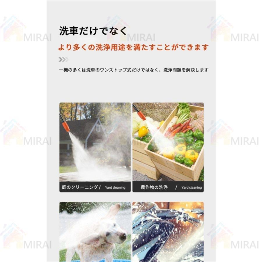 高圧洗浄機 コードレス 充電式 吐出圧力3.0MPa 洗車機 強力噴射 マキタ 18vバッテリー適用 コンパクト 掃除機 軽量 業務用 ポータブル大掃除 家庭用 女性 : MignonーAYA ...